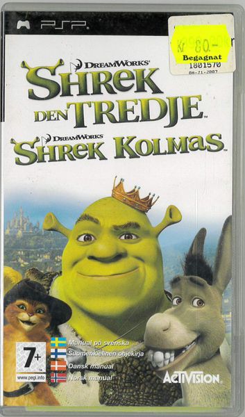 Shrek the Third (Shrek 3) (PSP) beg - Boa